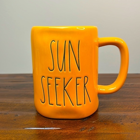Rae Dunn | Dining | Last Rae Dunn Sun Seeker Golden Orange Mug | Poshmark